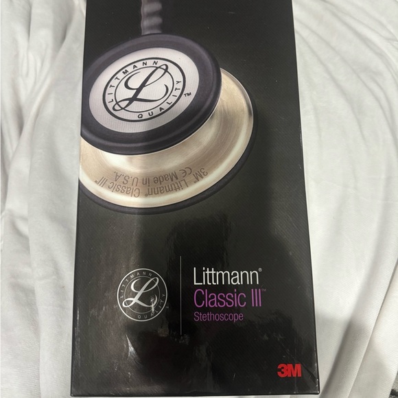 Other | Litmann Classic Iii Stethoscope All Black | Poshmark
